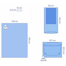Ultimate ENT Turban Drape Pack 3 | Medline UK