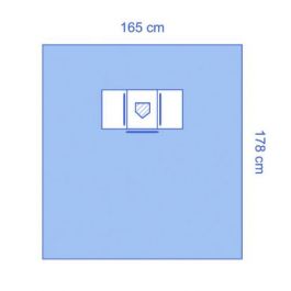 Telo Oftalmico in Eclipse® con Film per Incisione Completo e Sacche ...