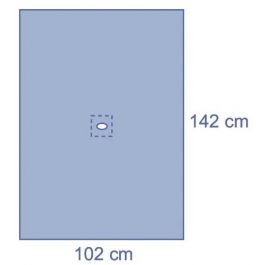 Eclipse® Ophthalmic Drape with Adhesive Fenestration | Medline UK