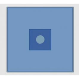 Invisishield Clear Adhesive Circular Aperture Drape | Medline UK