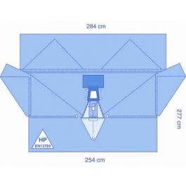 OPS™ Ultimate LAVH Abdo-Perineal Laparoscopy Drape | Medline UK