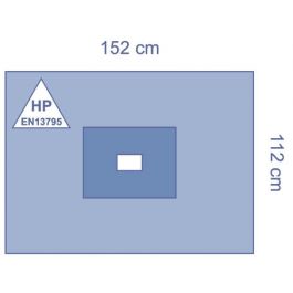 OPS™ Ultimate Reinforced Fenestrated Drape | Medline UK