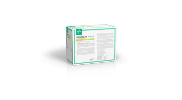 DermAssure™ Green Accelerator Free Synthetic Surgical Gloves | Medline UK